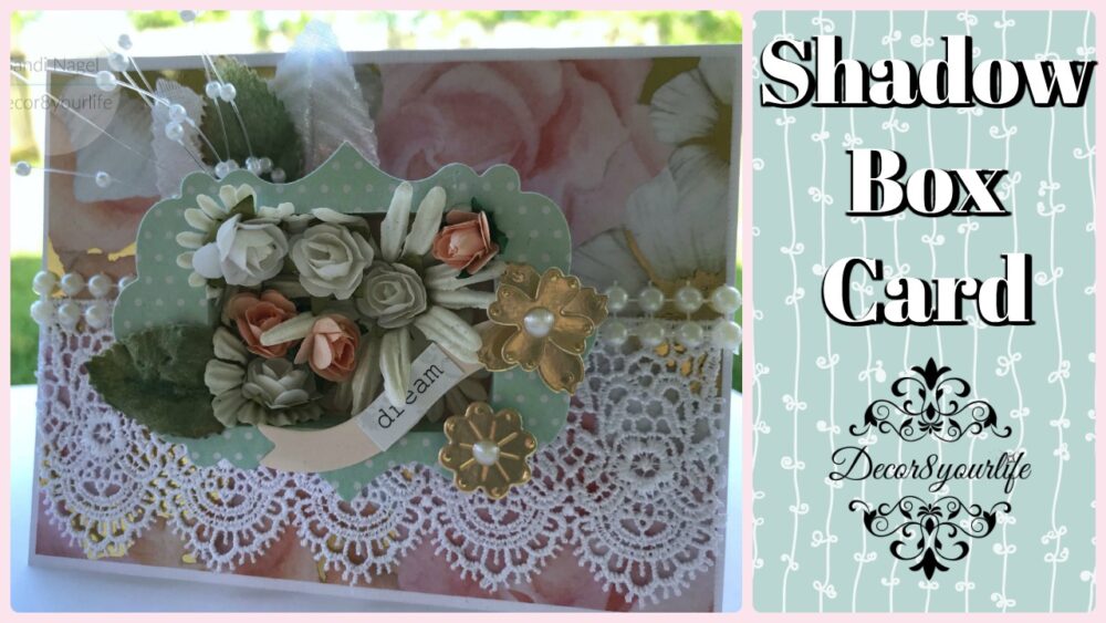 Shadow Box Card Tutorial | Spellbinders Tiny Shadow Box Etched Dies