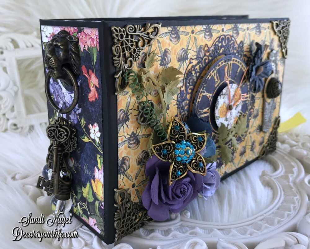 Mini Album Tutorial | Decor8yourlife.com Graphic 45 Flutter Mini Album