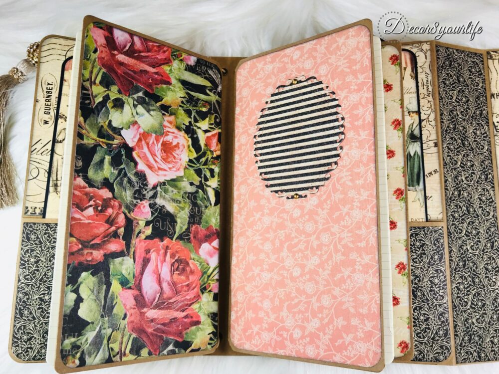 Graphic 45 Travelers Notebook | Decor8yourlife.com Love Notes, A Ladies ...