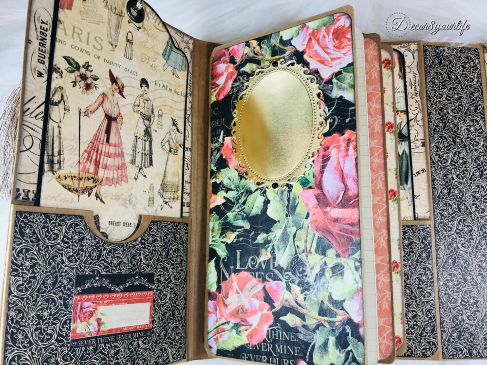 Graphic 45 Travelers Notebook | Decor8yourlife.com Love Notes, A Ladies ...