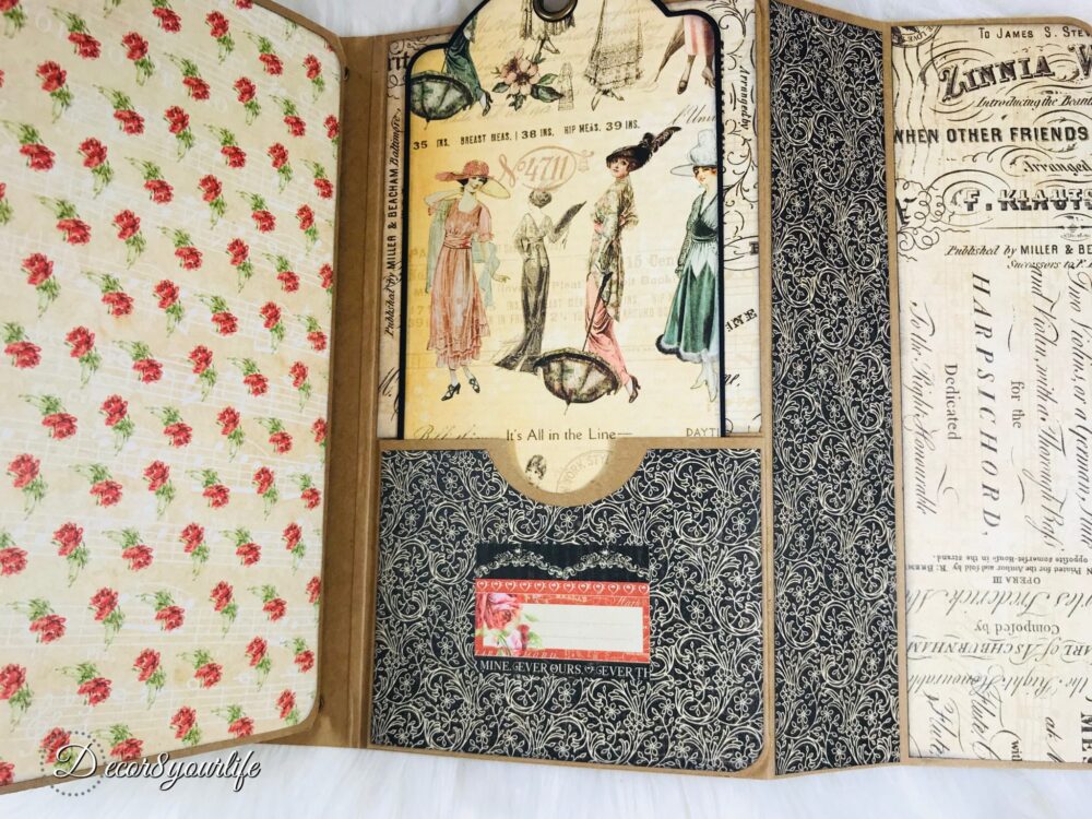 Graphic 45 Travelers Notebook | Decor8yourlife.com Love Notes, A Ladies ...