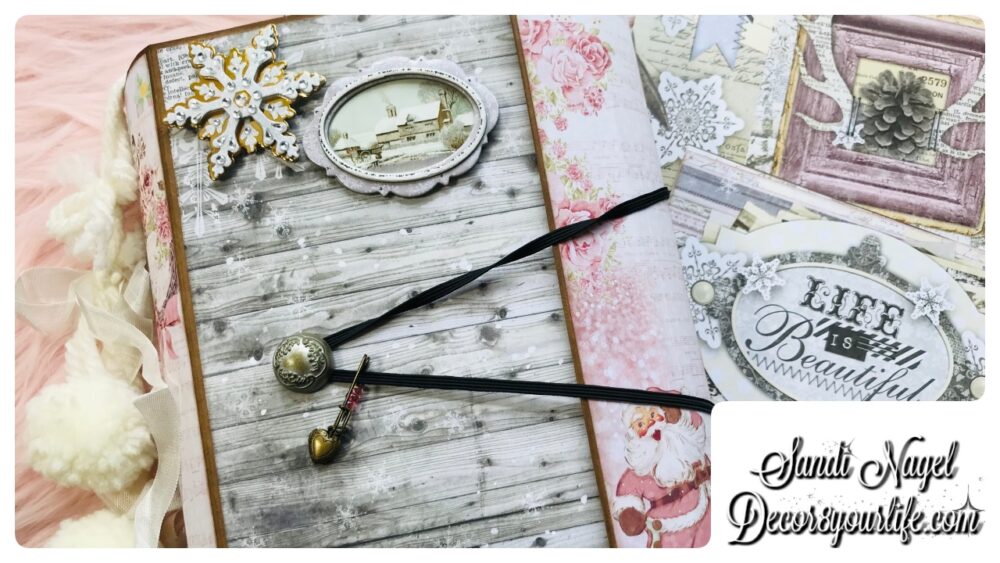 Tim Holtz Folio | Decor8yourlife.com Scrapbooking Memory Keeping Mini Album