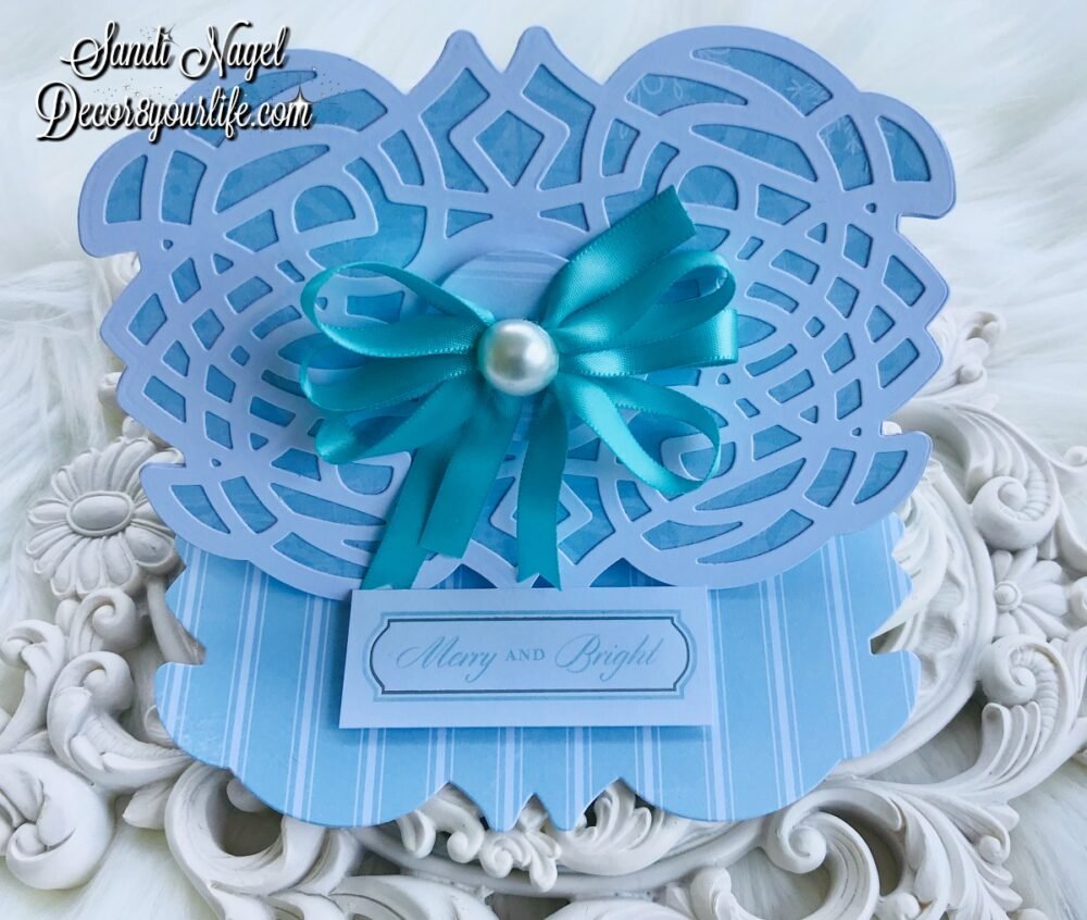 Easel Card Tutorial for Beginners | Decor8yourlife.com Spellbinders APG ...