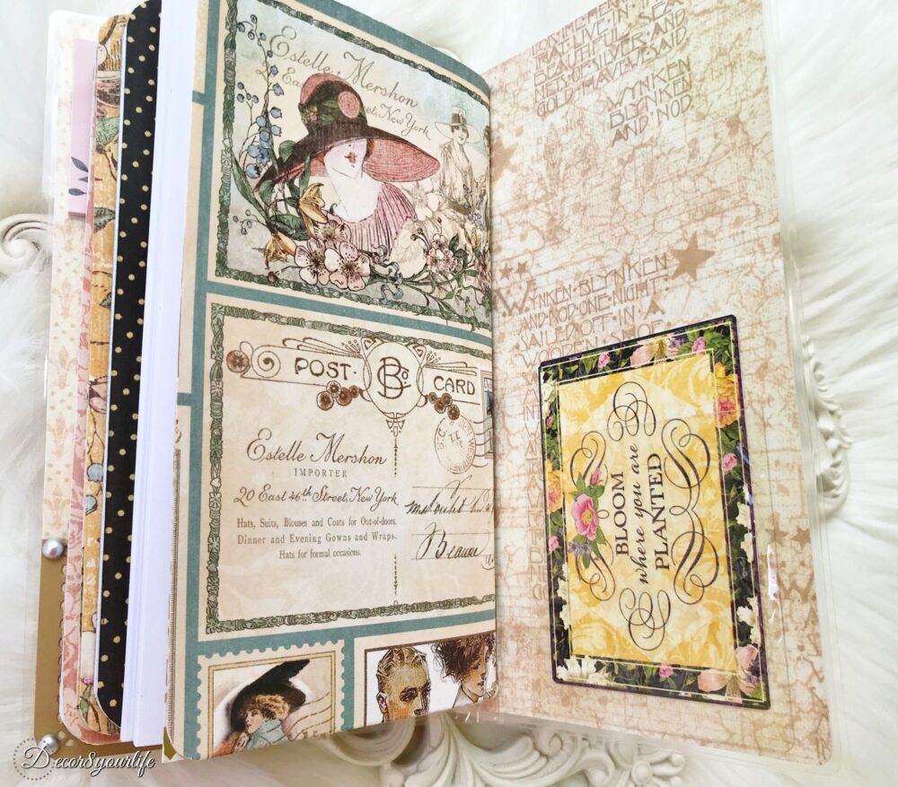 Graphic 45 Travelers Notebook | Decor8yourlife.com Travelers Notebook ...