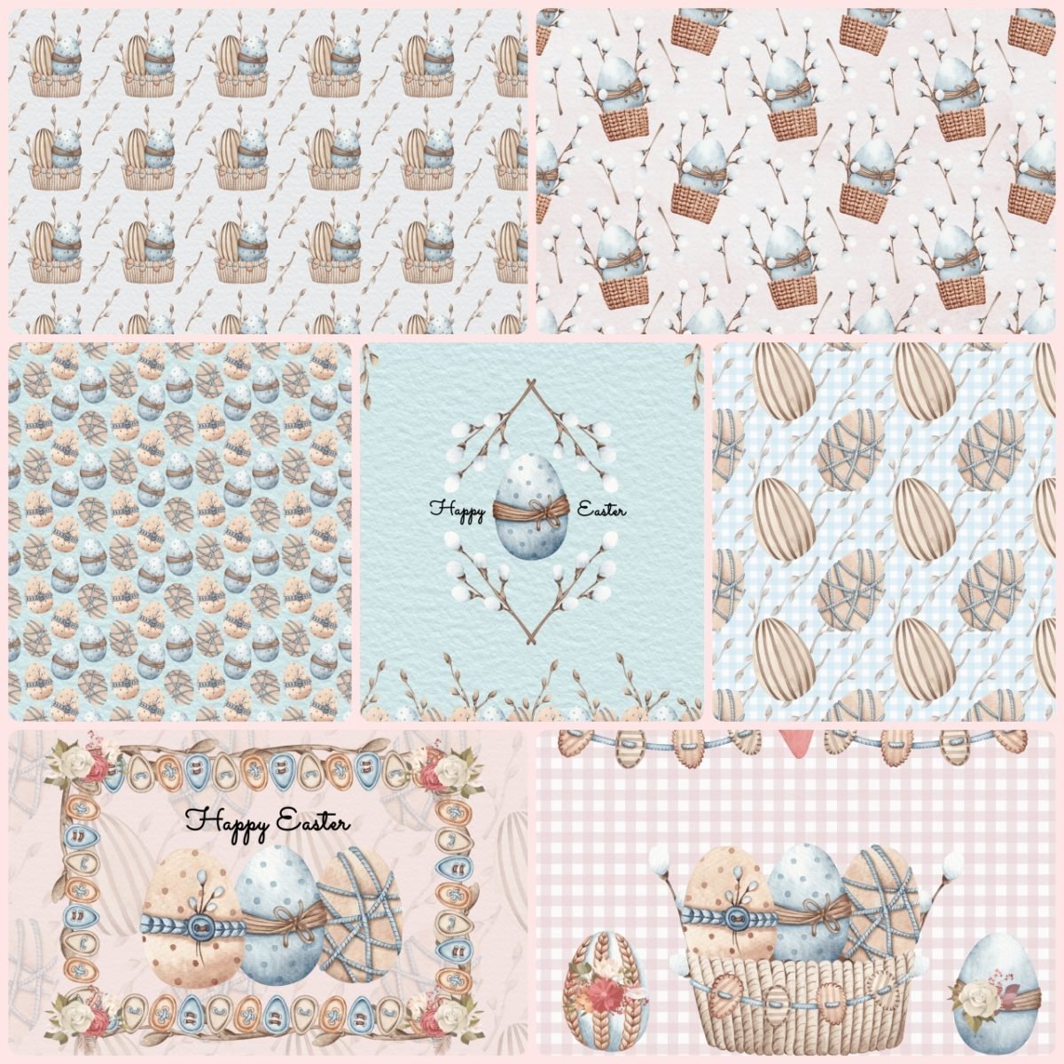 Scrapbook Paper Collection Easter Crafts | Card Making | DIY Crafts