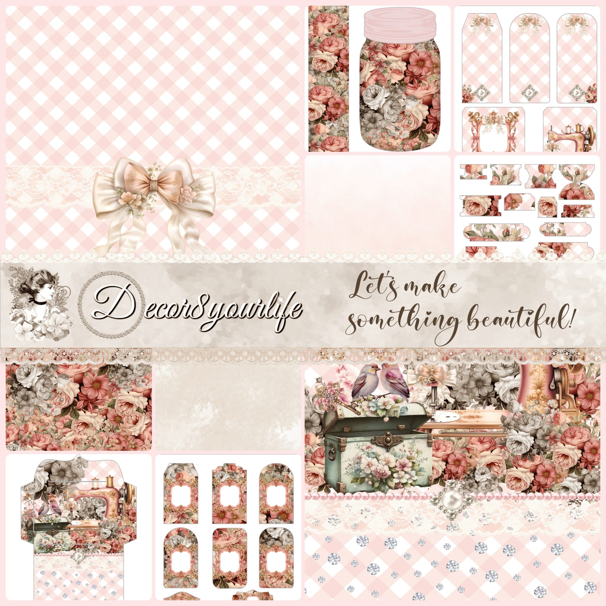 My Vibes Digital Composition Notebook Kit | Decor8yourlife.com