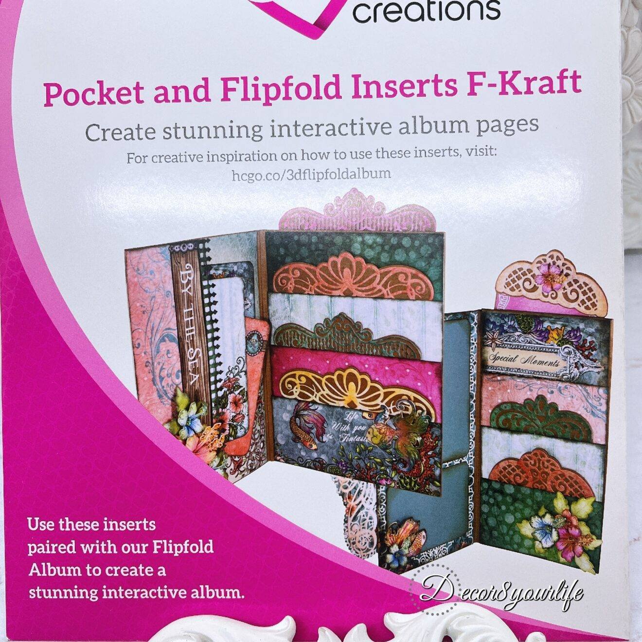 Heartfelt Creations Pocket and Flip-Fold Inserts | Decor8yourlife.com