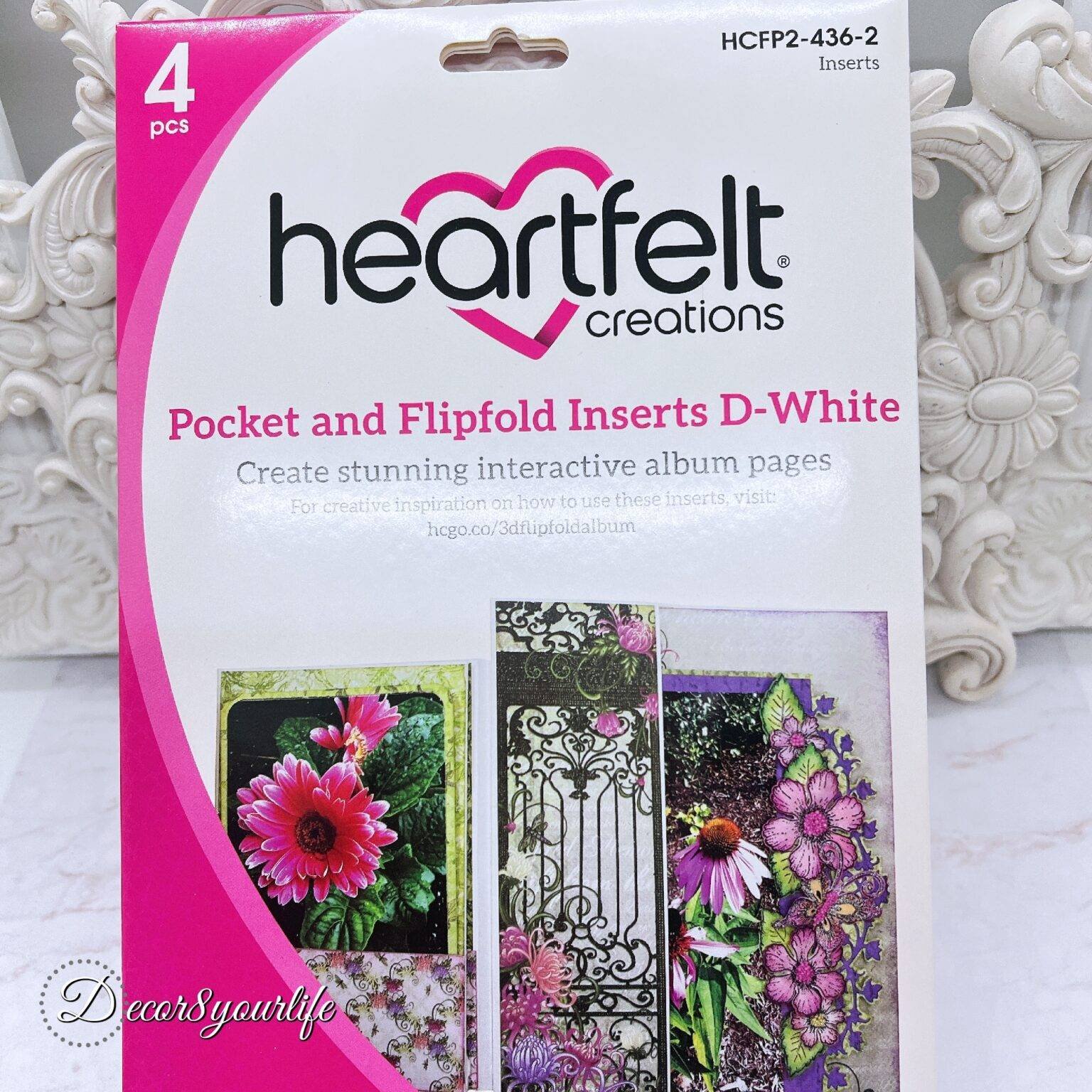 Heartfelt Creations Pocket and Flip-Fold Inserts | Decor8yourlife.com