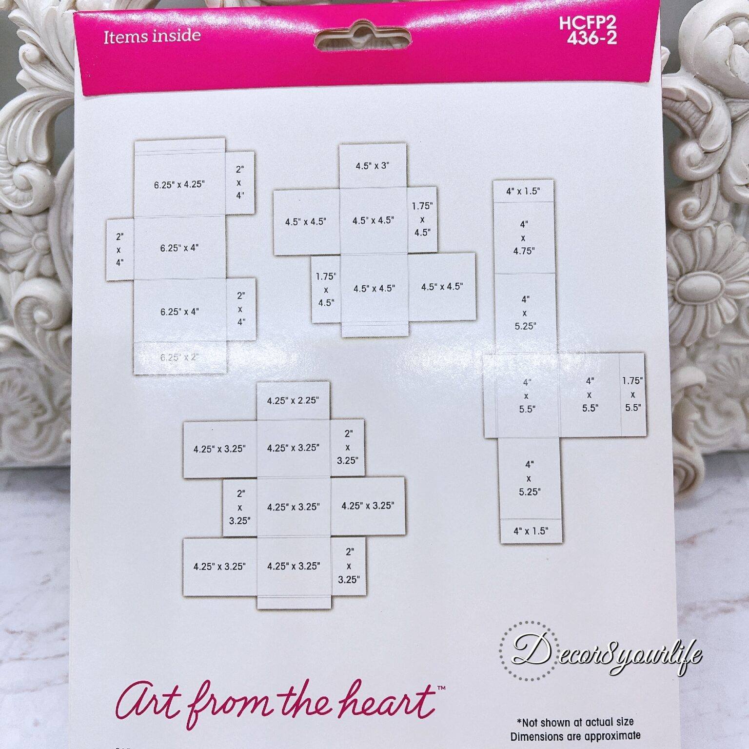 Heartfelt Creations Pocket and Flip-Fold Inserts | Decor8yourlife.com