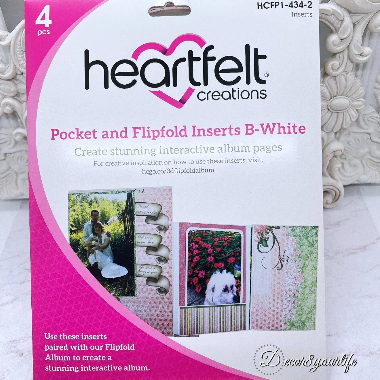 Heartfelt Creations Pocket and Flip-Fold Inserts | Decor8yourlife.com