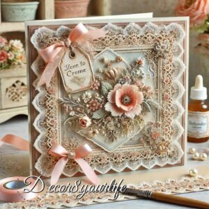 How To Make Beautiful Shabby Chic and Vintage Inspired Cards