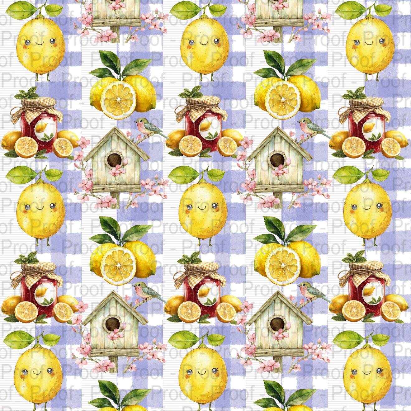 Summer Theme Digital Scrapbook Paper Collection | Lemondrops