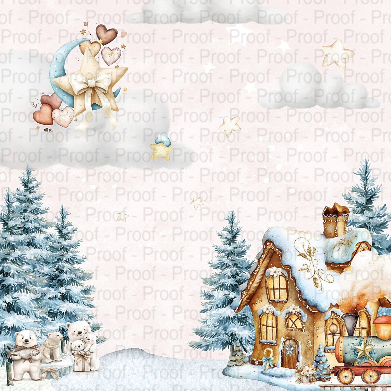 Cozy Christmas Scrapbook Collection | Small Paper Pack | Decor8yourlife.com